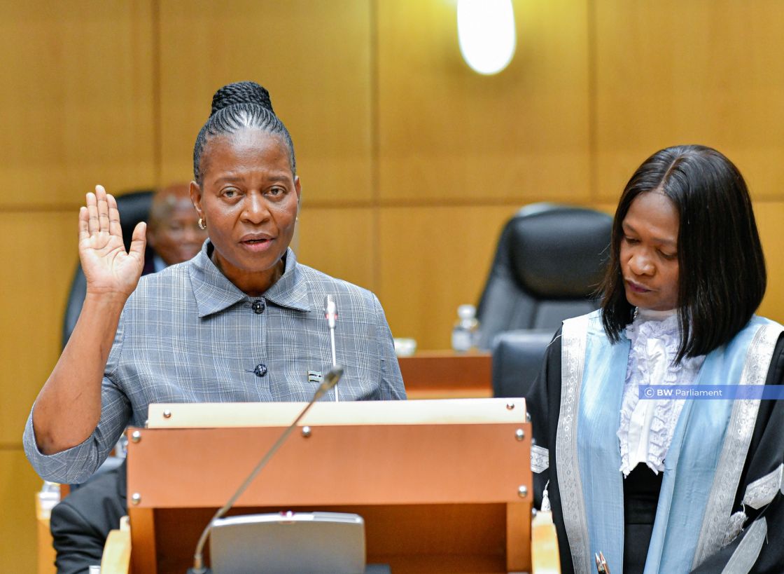 SWEARING IN OF A SPECIALLY ELECTED MEMBER OF PARLIAMENT | Botswana Speaks